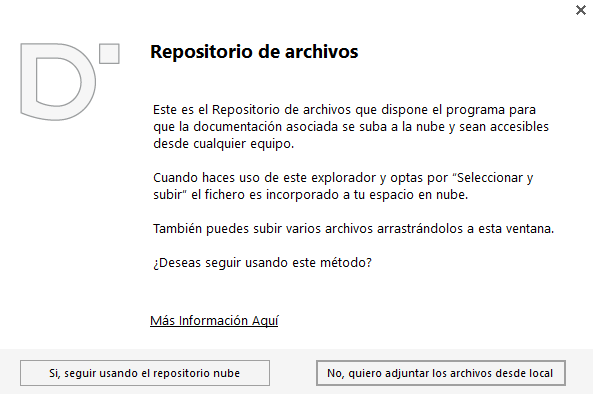 Repositorio de archivos – Software Delsol