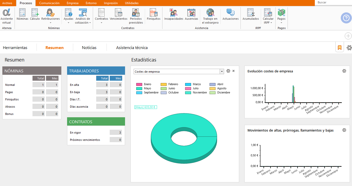 N1606 - ¿Cómo emitir los datos estadísticos de una empresa? – Software ...