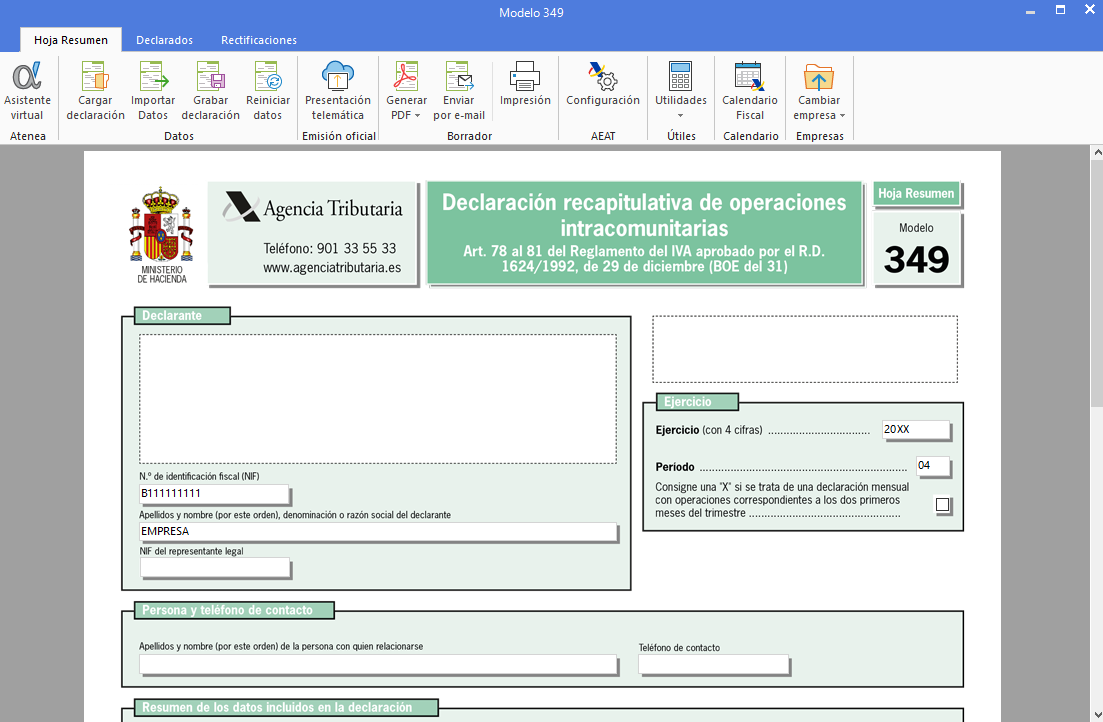 C2503 - ¿Cómo se cumplimentan las facturas rectificativas en el modelo 349? – Software DELSOL