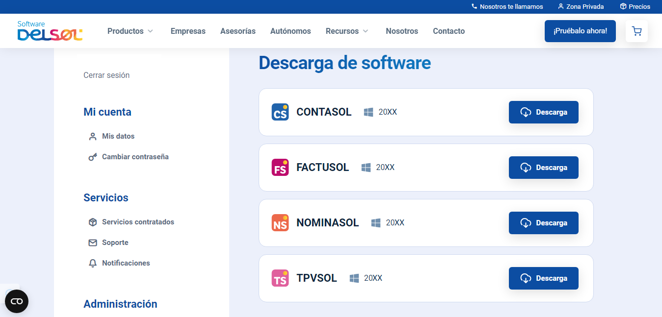 N1798 - ¿Cómo instalar el programa? – Software DELSOL