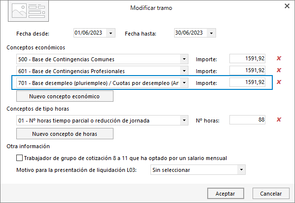 N1815 - ¿Qué significa el código 701 de SILTRA? – Software Delsol