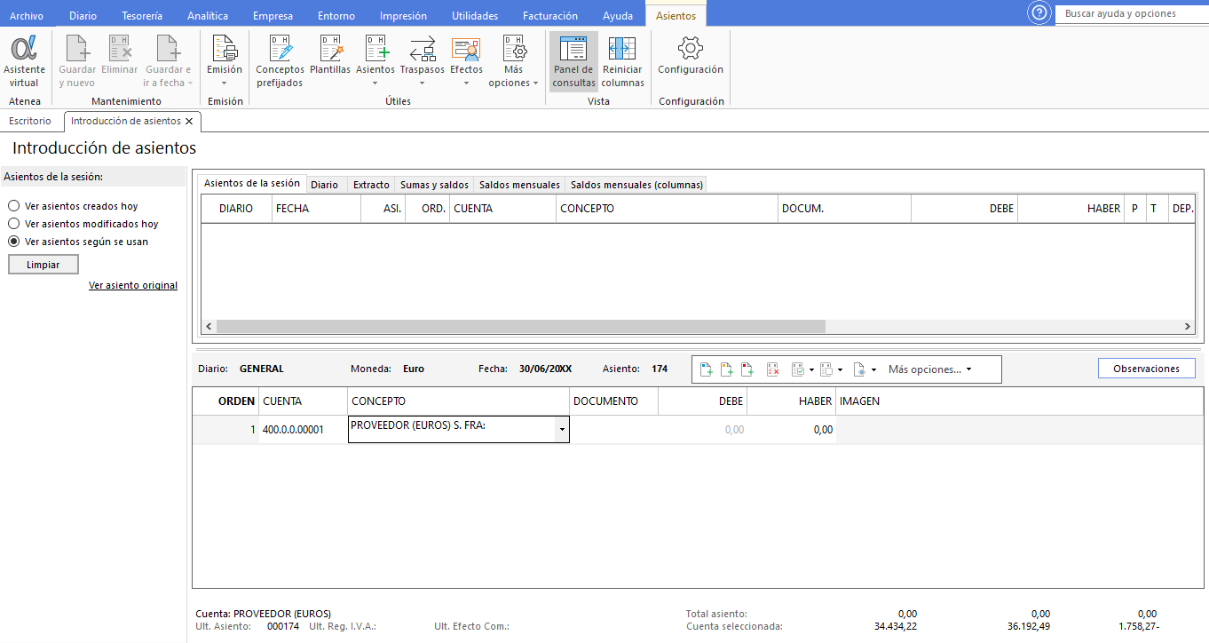 C1826 - ¿Cómo introduzco el concepto predefinido en Debe en el pago de ...