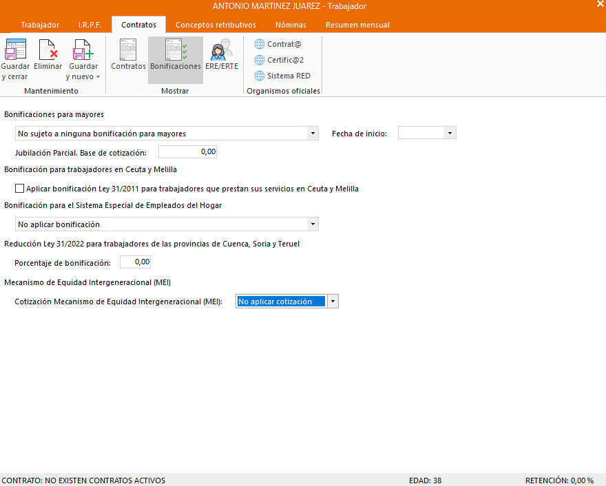 N1664 - ¿Cómo indicar que no se calcule el Mecanismo de Equidad ...