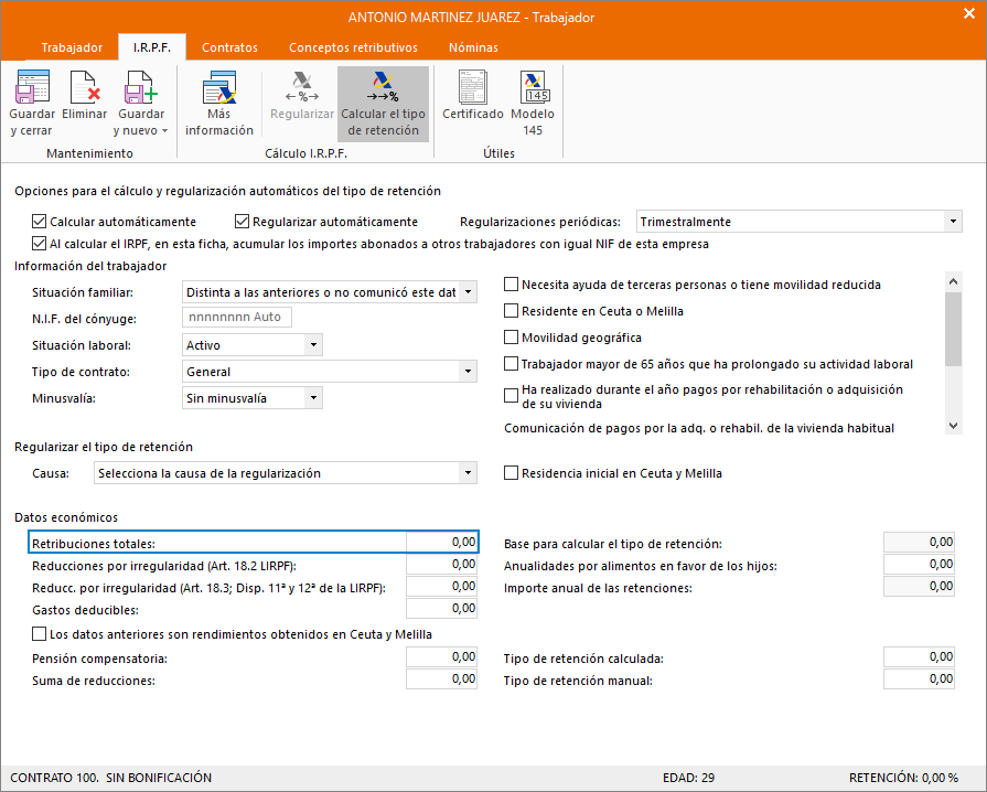N521 - ¿Cómo calcular el IRPF de un trabajador de forma manual ...