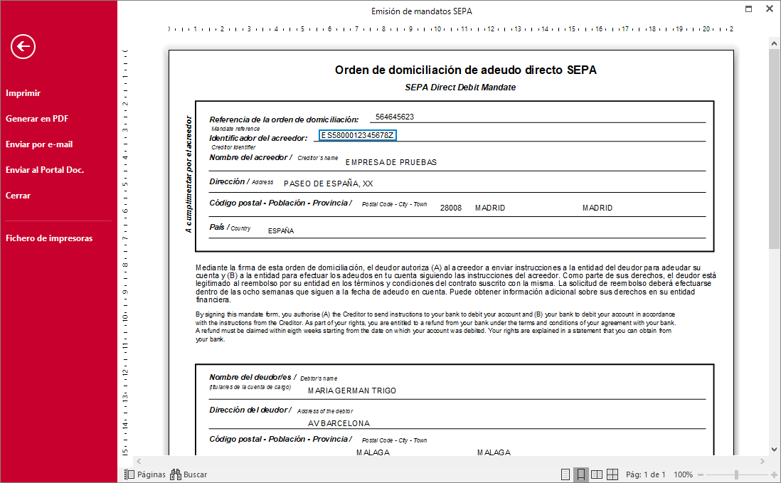 F2721 - ¿Qué es el identificador acreedor SEPA? – Software DELSOL