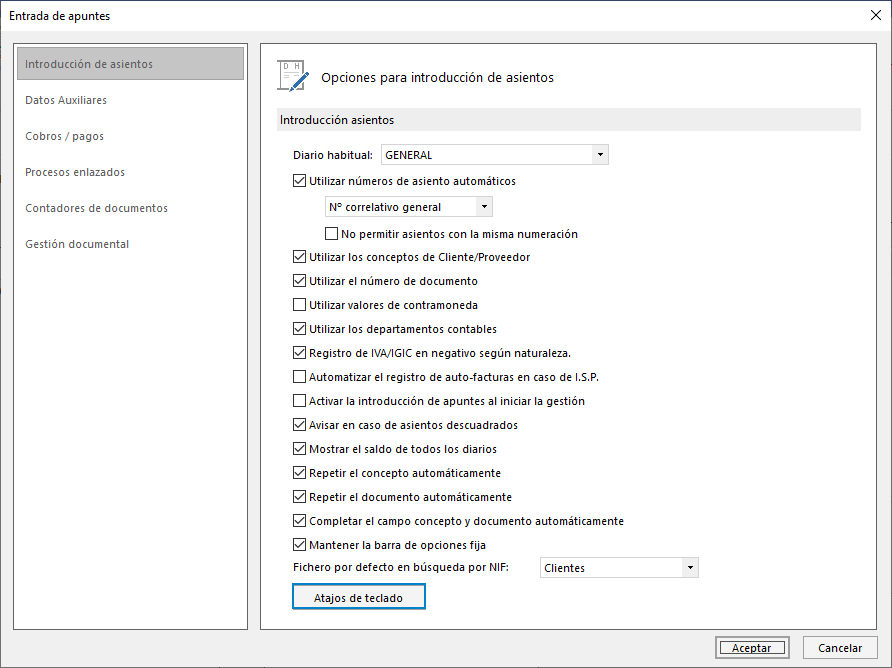 C1393 - ¿Cómo configuro un atajo de teclas para guardar los asientos ...