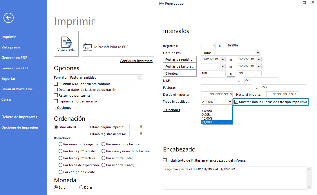 C2675 - ¿Puedo mostrar solo las líneas correspondientes a un tipo ...