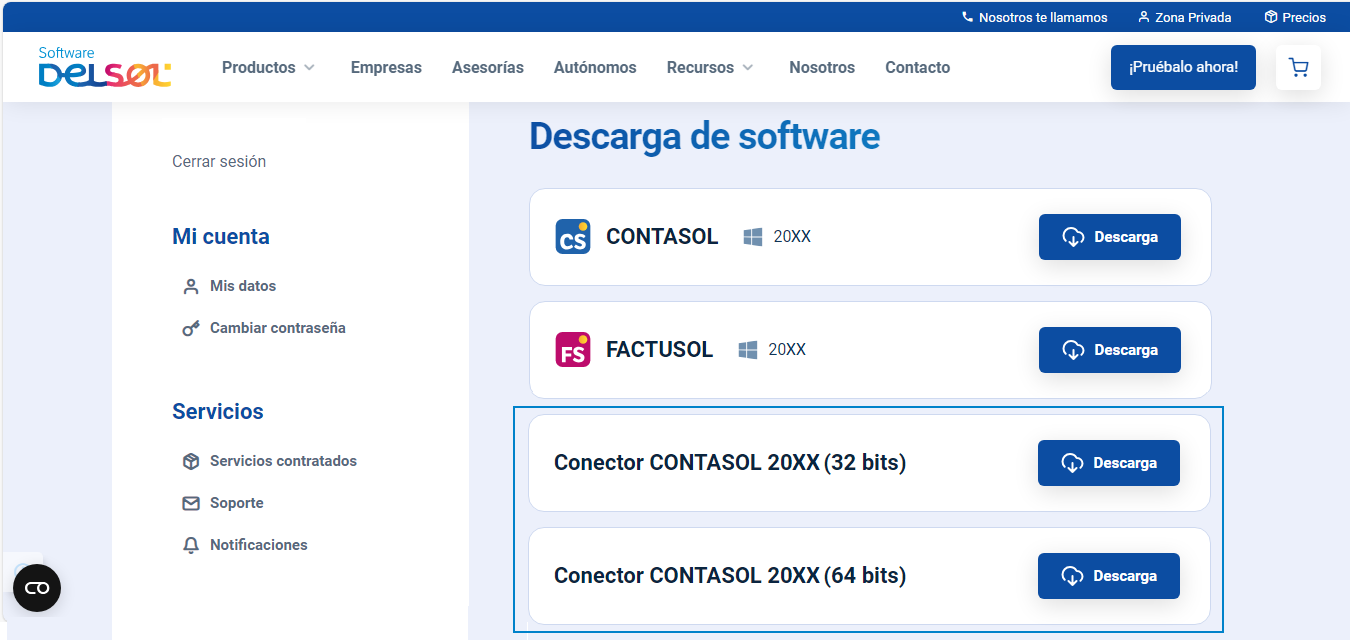 C662 - ¿Con qué formato puedo importar datos a CONTASOL? – Software DELSOL