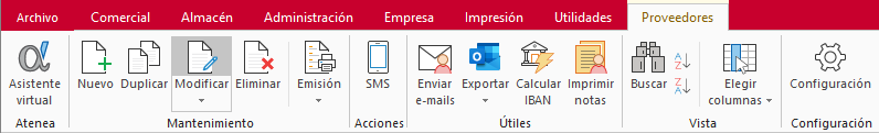 F2979 - ¿Cómo indicar al proveedor / acreedor el código de contabilidad ...